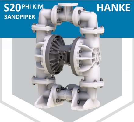 Máy bơm màng khí nén SANDPIPER S20 thân nhựa 2" Nhập khẩu, sẵn kho ...