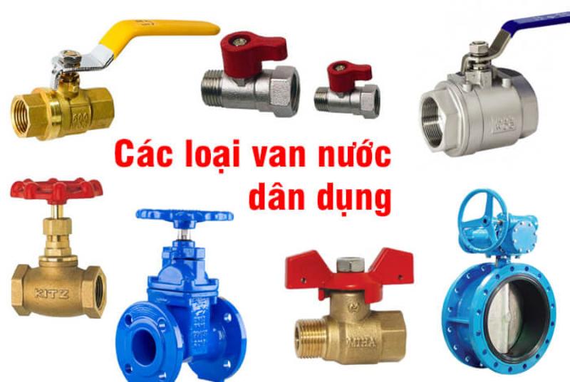 Các loại van nước tốt nhất trên thị trường hiện nay